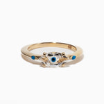 Rock Crystal Fortuneye Protection Ring – No.3