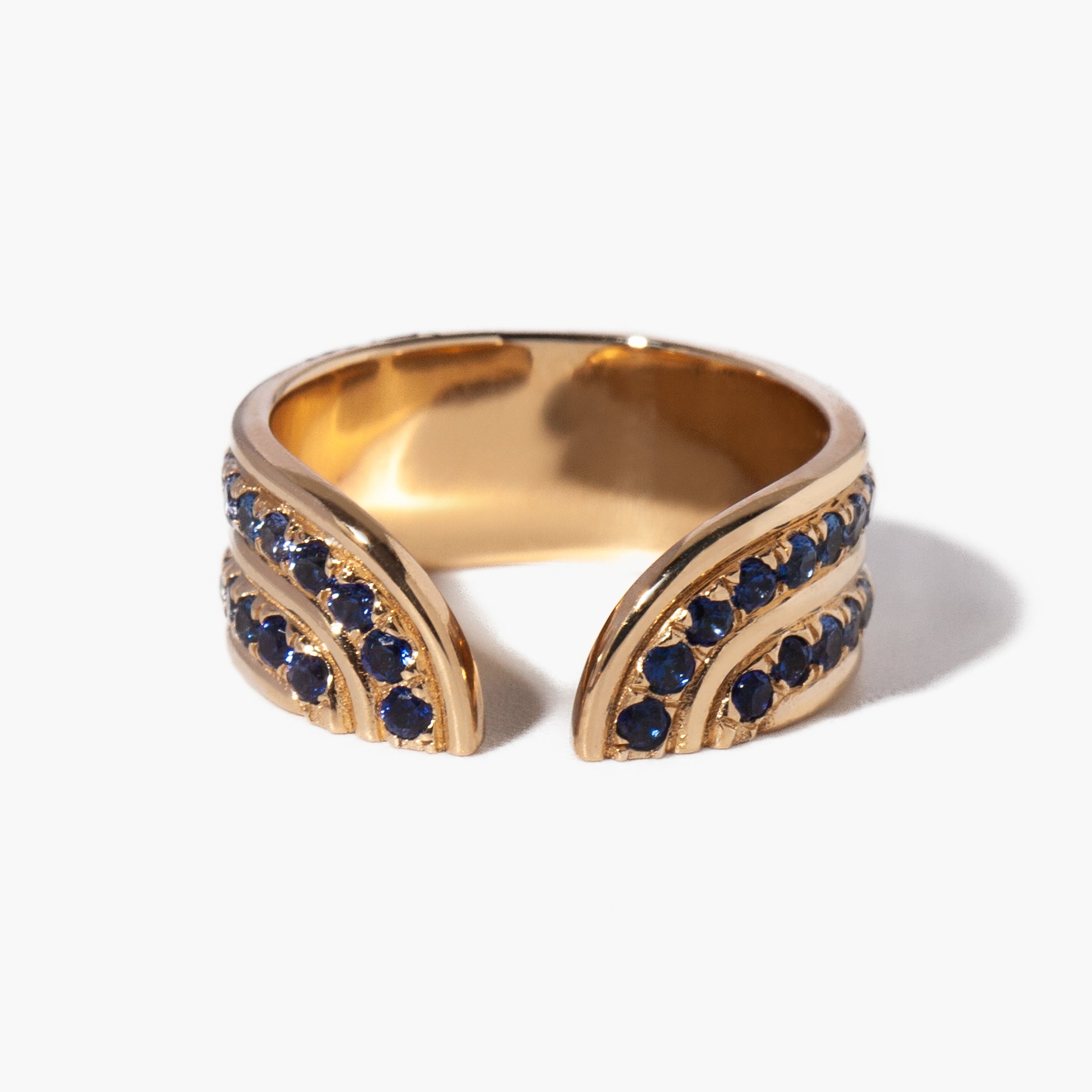 Blue Sapphire Stella Ring – No.3