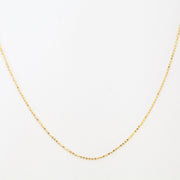 Diamond-Cut Bead Chain – No.3
