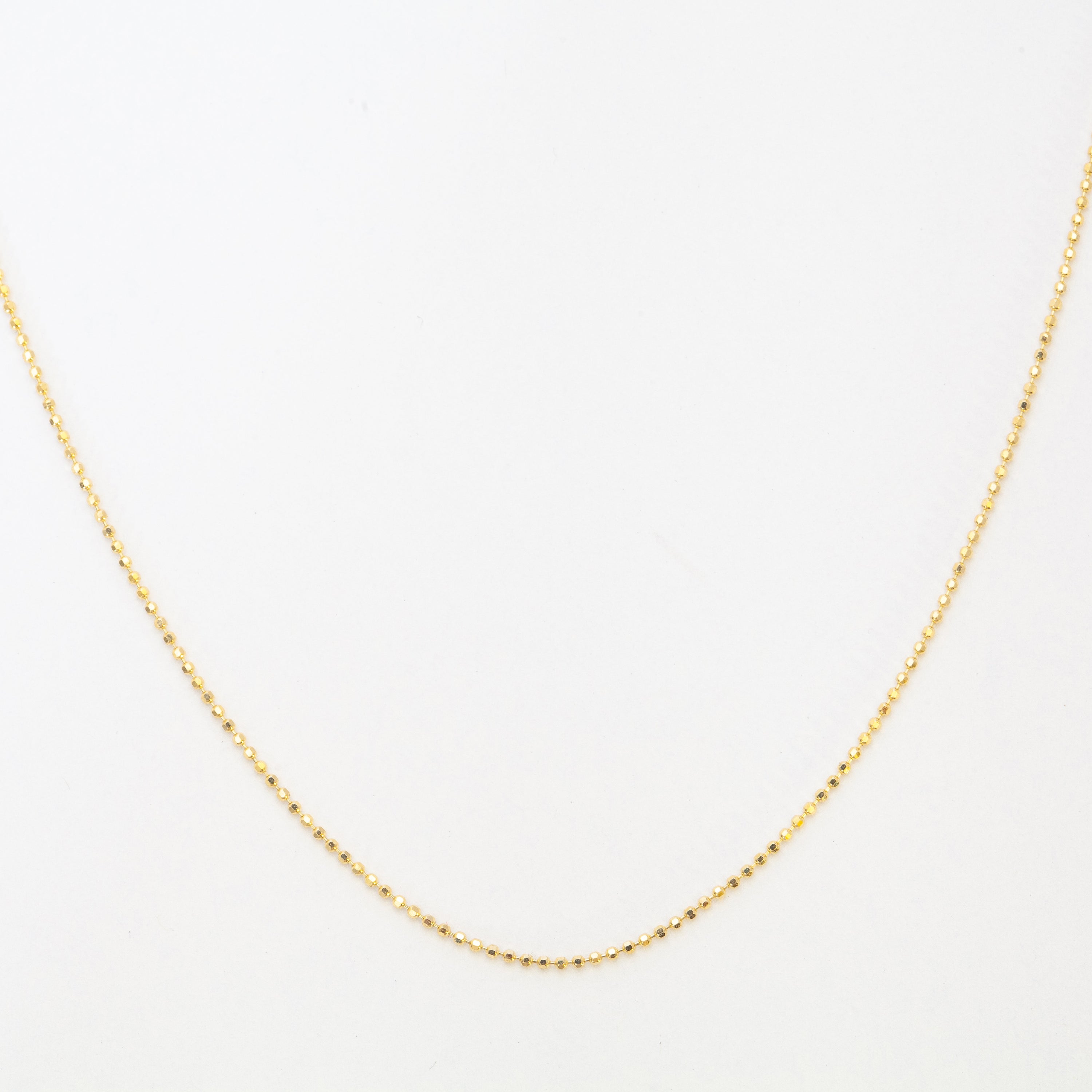 Diamond-Cut Bead Chain – No.3